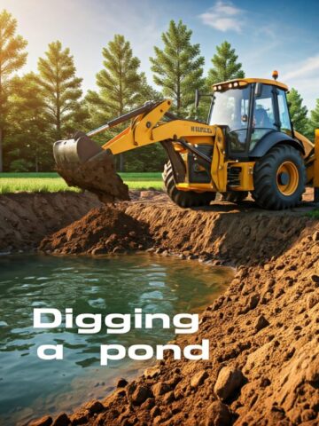 How to Get a Pond Dug for Free? 101 Guide - Oxford Pets